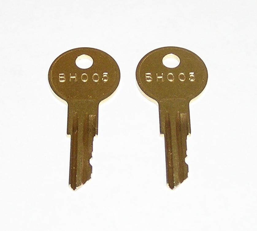 2 - BH005 Replacement Keys fit FireTech J L Industries Samson Fire ...