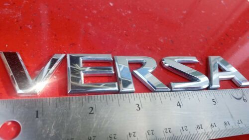 Nissan Versa emblem letters badge decal logo rear OEM Factory Genuine ...