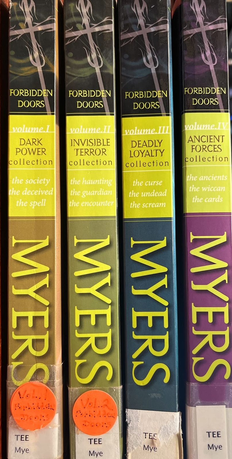 Forbidden Series 4 volumes, Ancient Forces, Dark Power, Invisible ...