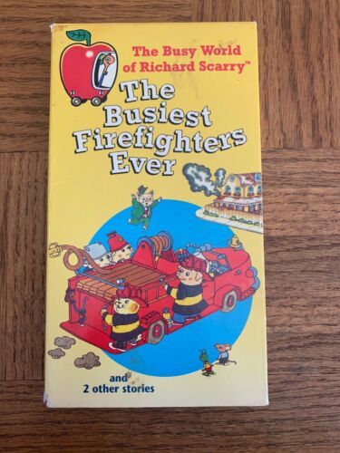 The Busiest Firefighters Ever VHS 1993-TESTED-RARE VINTAGE COLLECTIBLE ...
