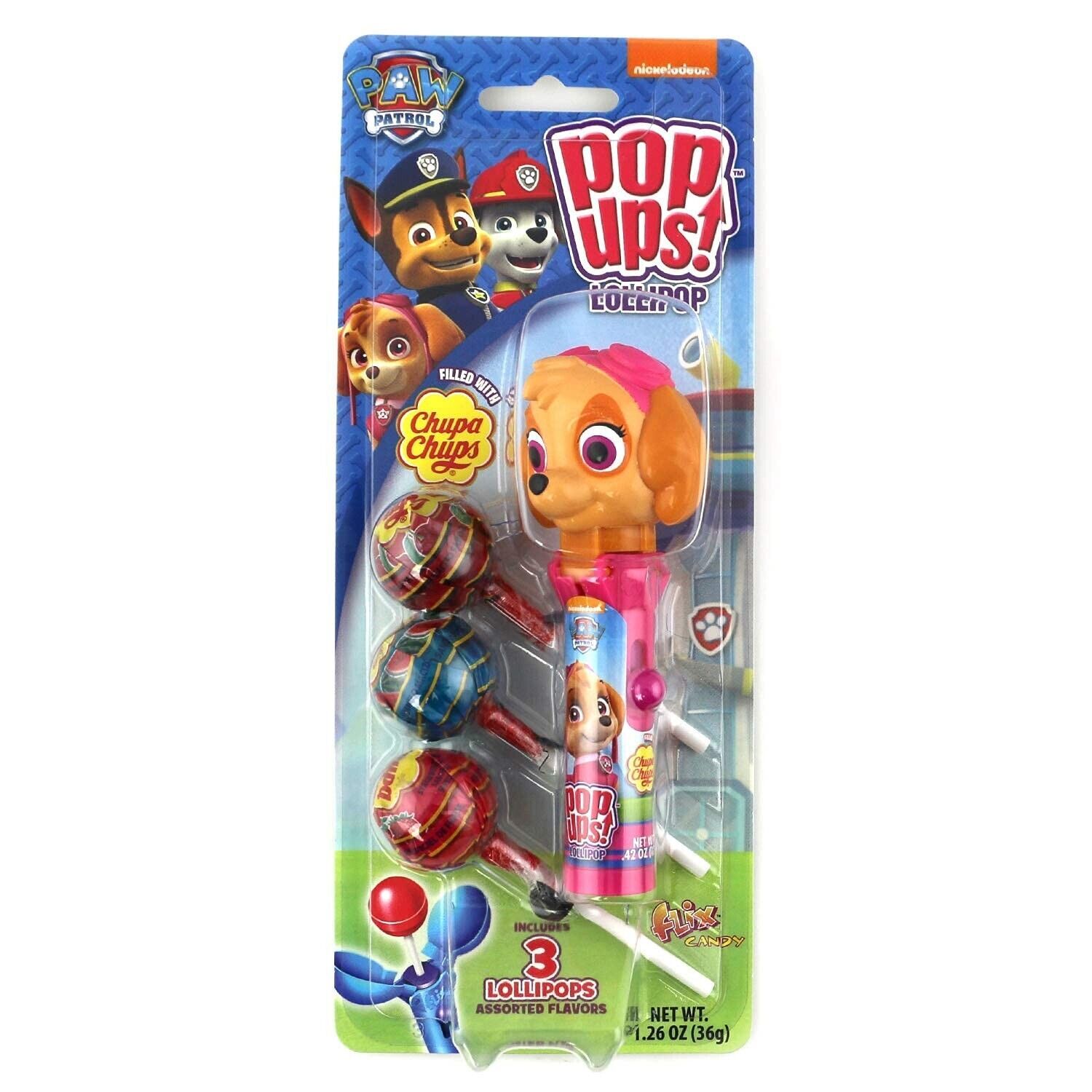New Pop Ups! Lollipop Nickelodeon Paw Patrol and similar items