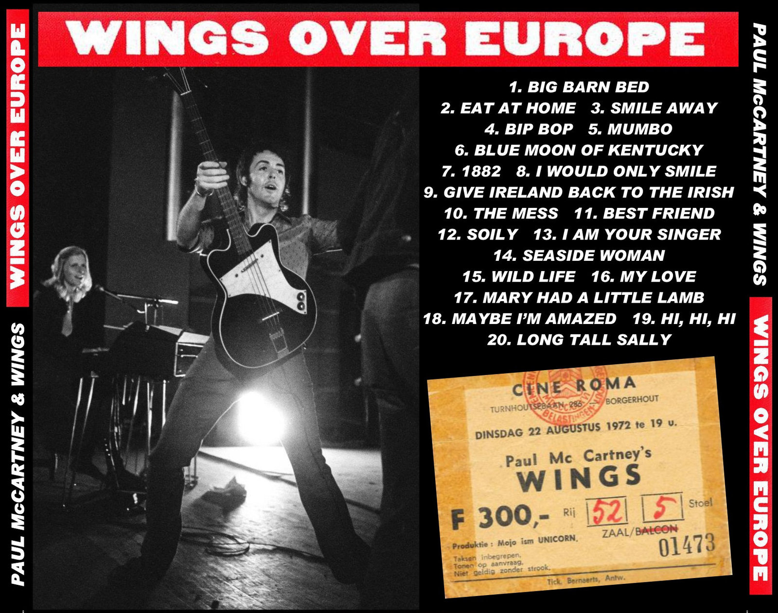 Paul McCartney & Wings - Wings Over Europe - CD 1971-73 Box Set Bonus ...