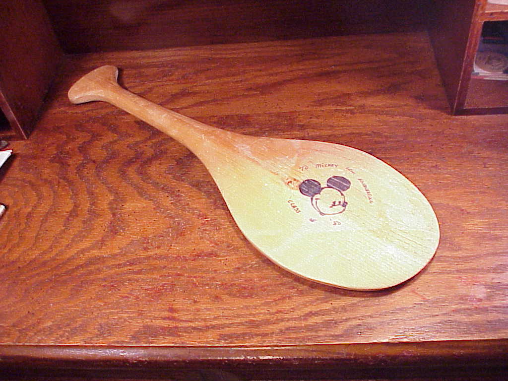 1980 U.S.S. Ark Tangent Wood Paddle, From Engineering, Class of '80 ...
