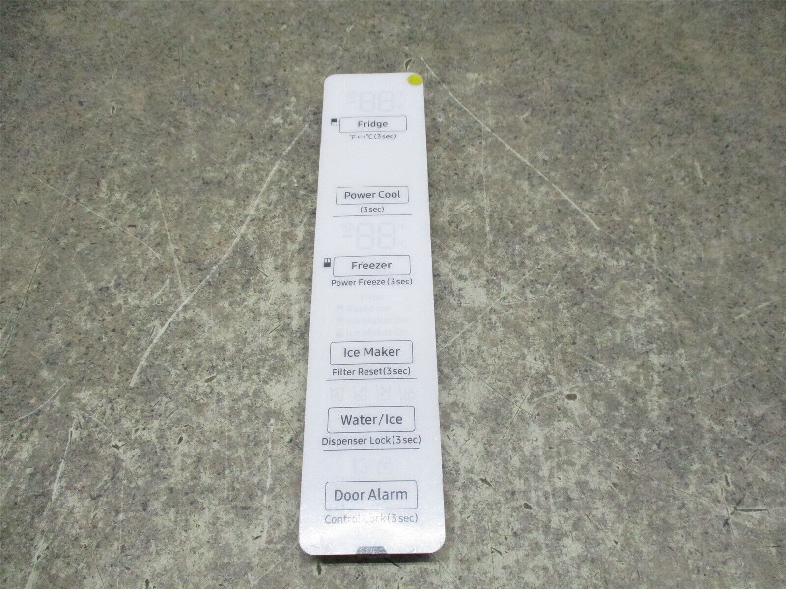SAMSUNG REFRIGERATOR DISPLAY CONTROL BOARD PART # DA97-20552J ...
