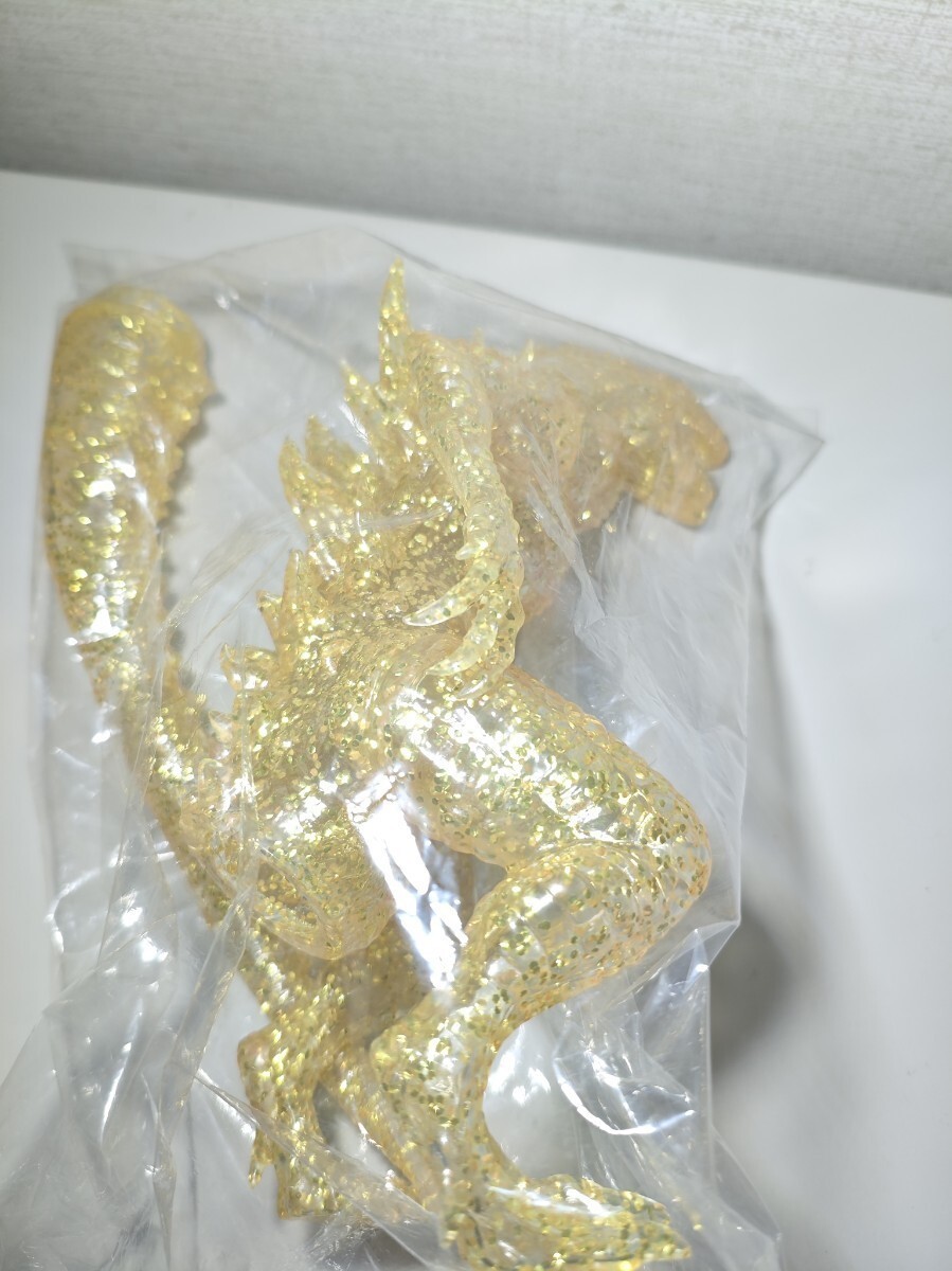 Y-MSF Godzilla Zilla Glitter Gold Sofubi Vinyl Figure Kaiju New ...