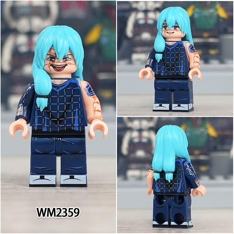 Mahito Jujutsu Kaisen Anime Minifigures Toys - Building Toys & Blocks