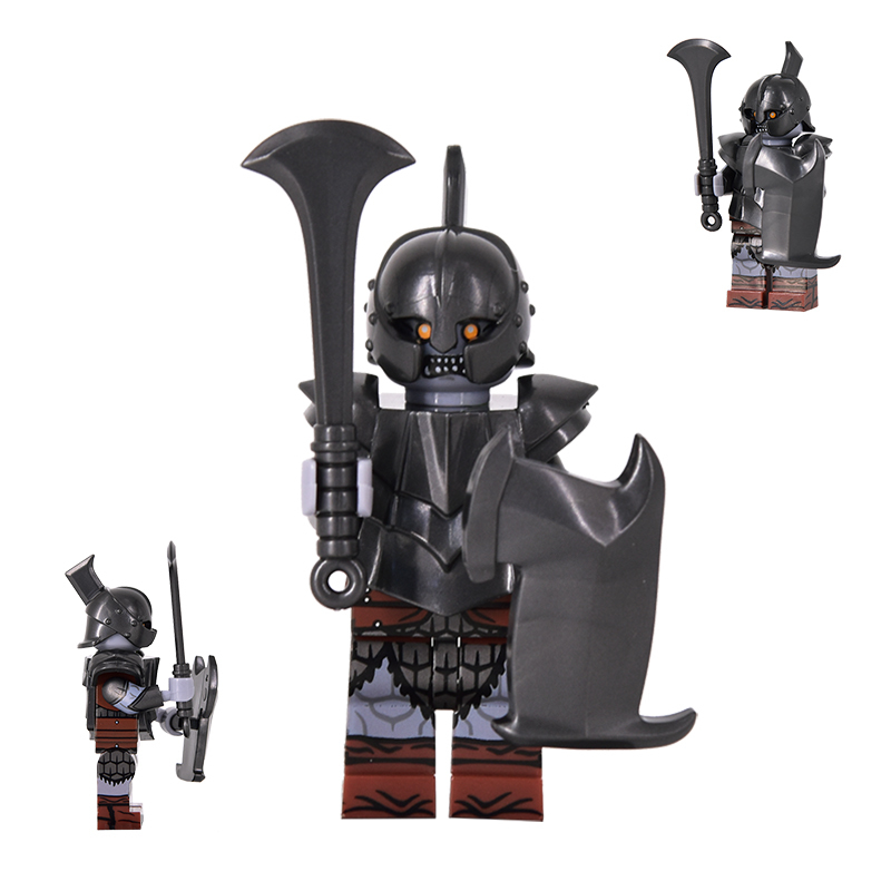 LOTR Mount Gundabad Orcs Heavy Swords Infantry Army Set D 21 Minifigures - Building Toys & Blocks