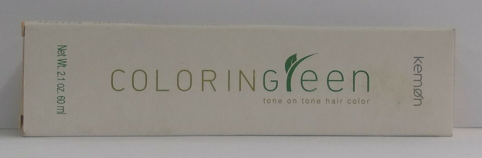 KEMON COLORING GREEN Ammonia & PPD Free Tone On Tone Hair Color ~ 2.1 ...