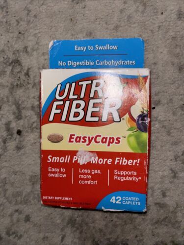 Ultra-Fiber Caplets 42 Coated Caplets Fiber Support Dietary Supplement ...