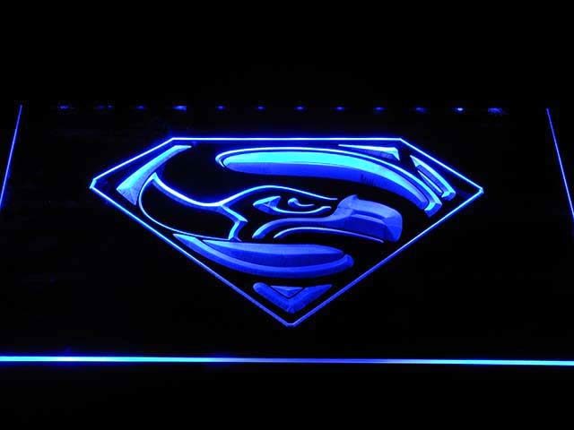 Seattle Seahawks LED Neon Sign Bar Pub Club Football Rugby Team NFC ...
