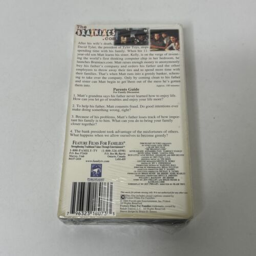 THE BRAINIACS.COM VHS BRAND NEW Vintage Video Tape - VHS Tapes