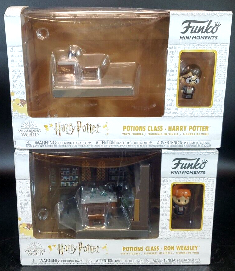 Funko Mini Moments Harry Potter Potions Class Harry Potter + Ron ...