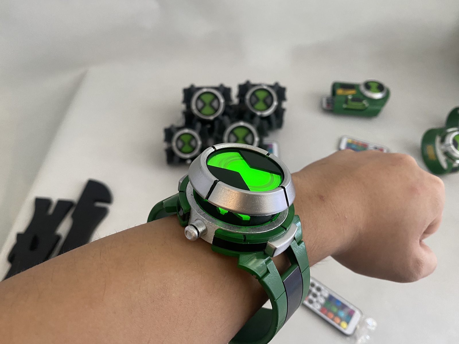 ben10 watch 2 generation, omnitrix watch, cospaly prop, with light ...