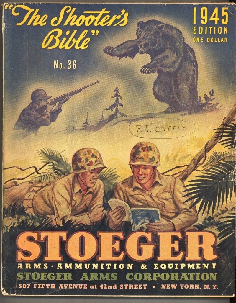Shooter's Bible No. 36 1945 vintage guns sporting collectibles WW II ...