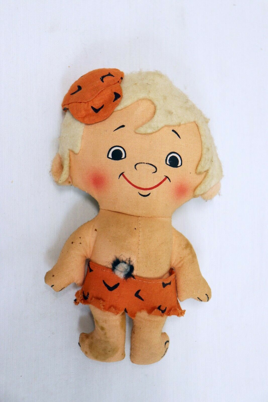 ORIGINAL Vintage 1972 Knickerbocker Flintstones Bam Bam 6" Plush ...