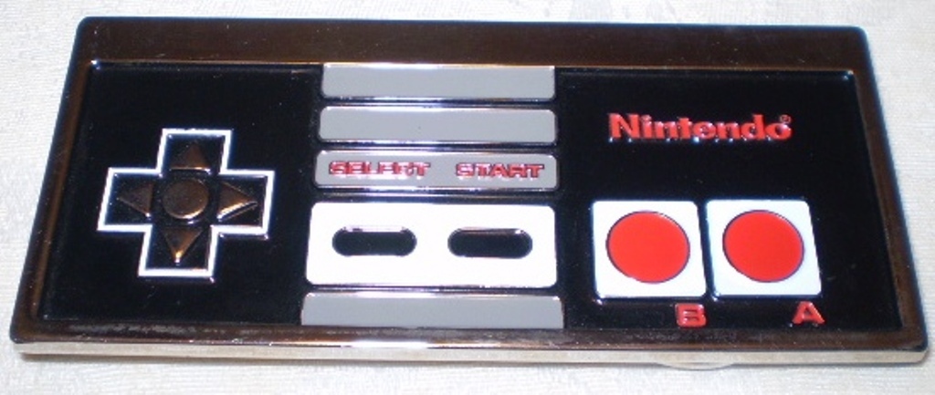 Nintendo NES Controller Enamel Belt Buckle - Men's Accessories