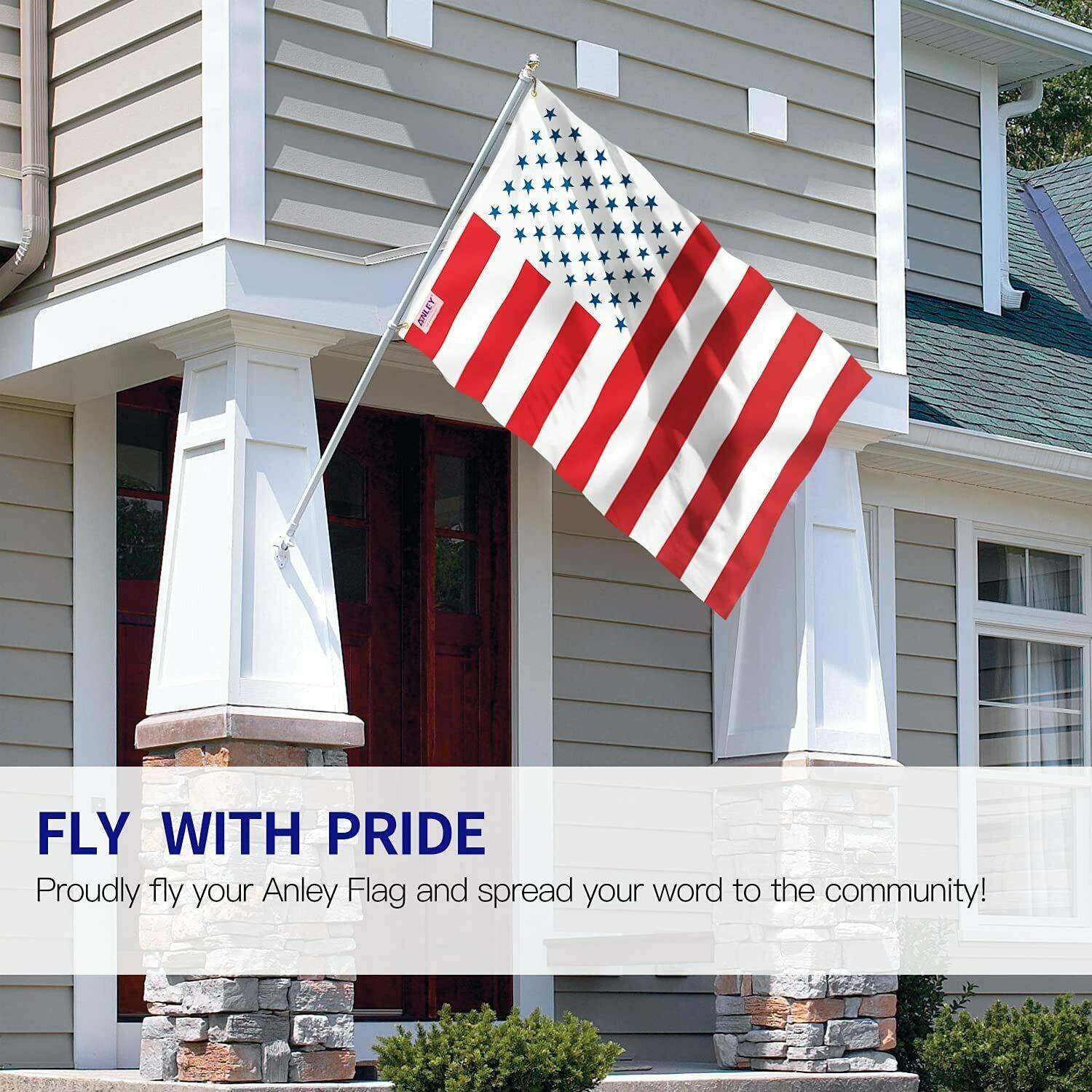 Anley Fly Breeze 3x5 Foot USA Civil Peace Flag - American Civil Peace ...