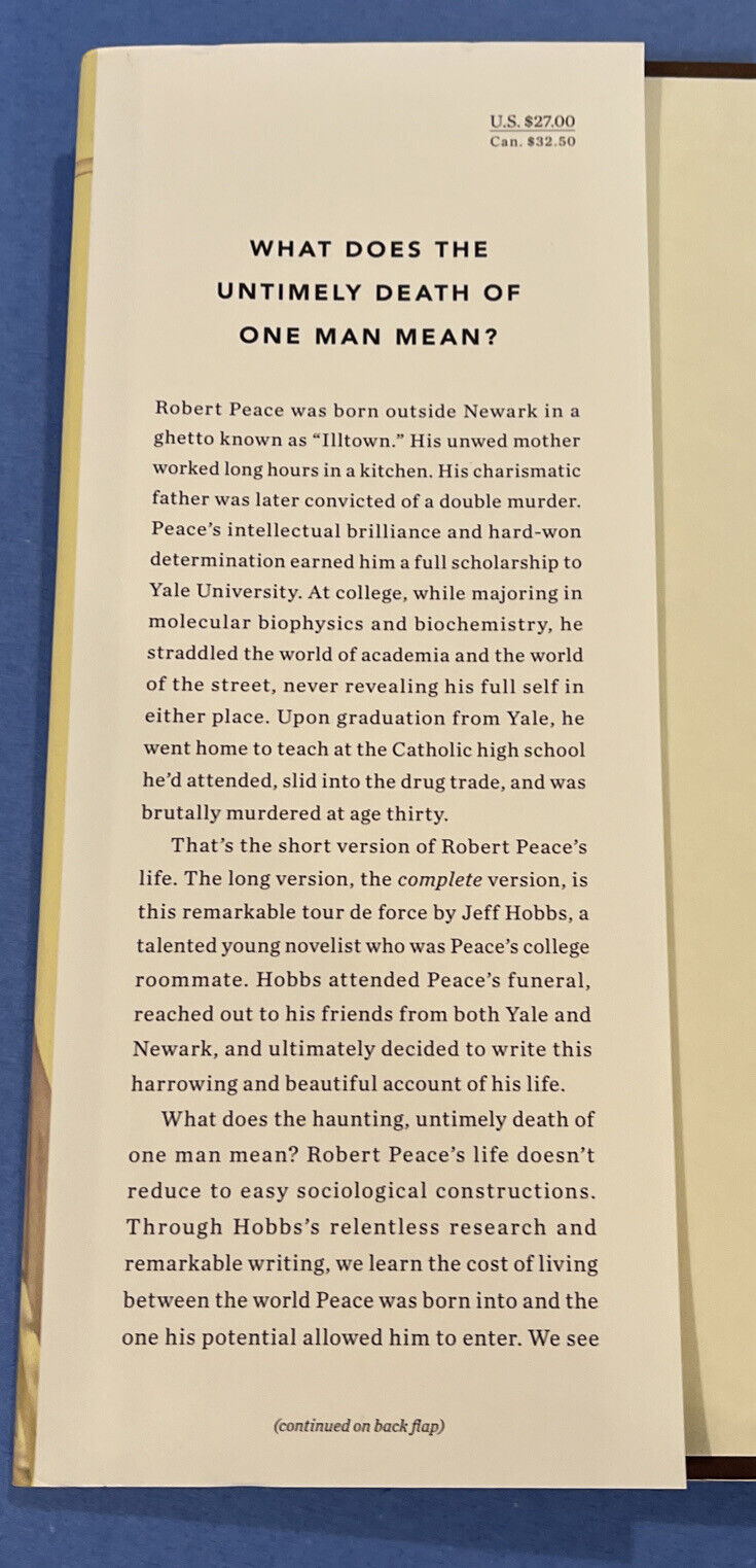 The Short and Tragic Life of Robert Peace: A Brilliant Young Man Who ...