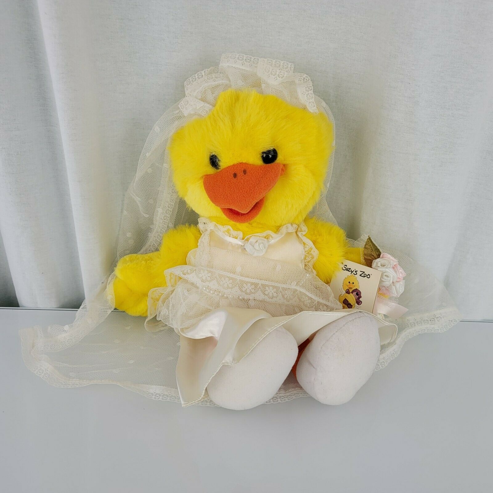 Vintage 1988 Suzy's Zoo Plush Bridal Bride Wedding Suzy Duck Made In ...
