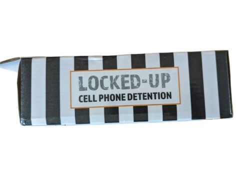 Traxx Locked-Up Cell Phone Detention, Lock and Key Included. Holds 4 ...