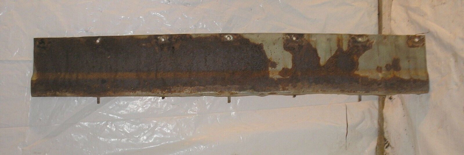 1981 Delorean DMC 12 OEM Rear Lower Frame Shield or Inner Bumper Mount ...