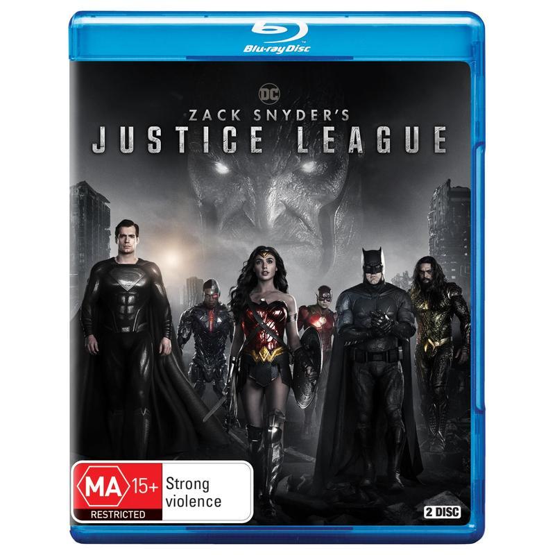 Zack Snyder's Justice League Blu-ray | Ben Affleck, Gal Gadot | Region ...