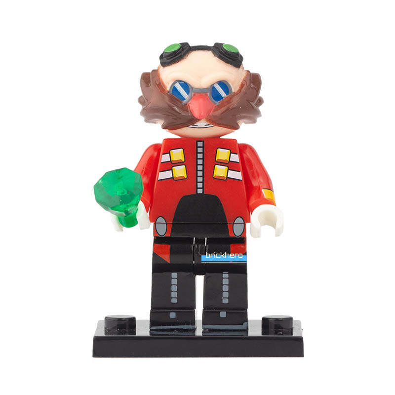 Doctor Eggman Sonic the Hedgehog Lego Compatible Minifigure Brick Toys ...
