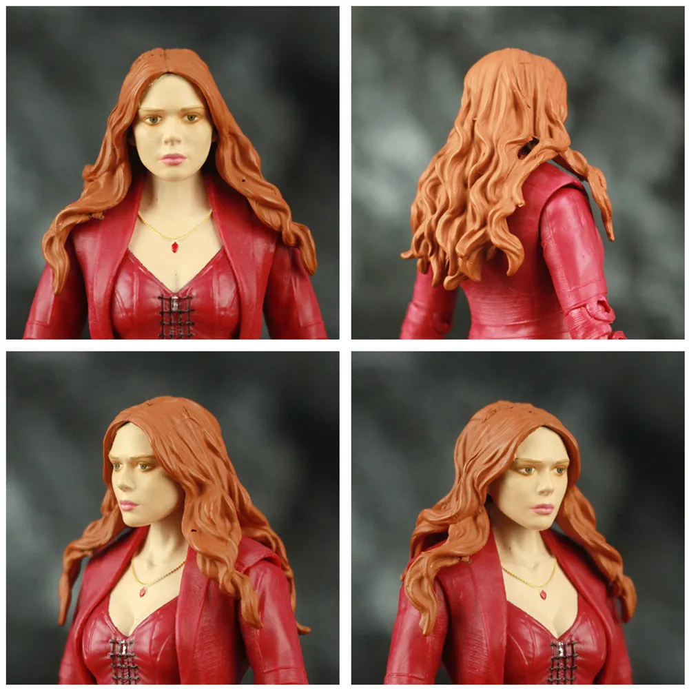 Marvel Scarlet Witch 6" Movie Action Figure Wanda Django Maximoff ...