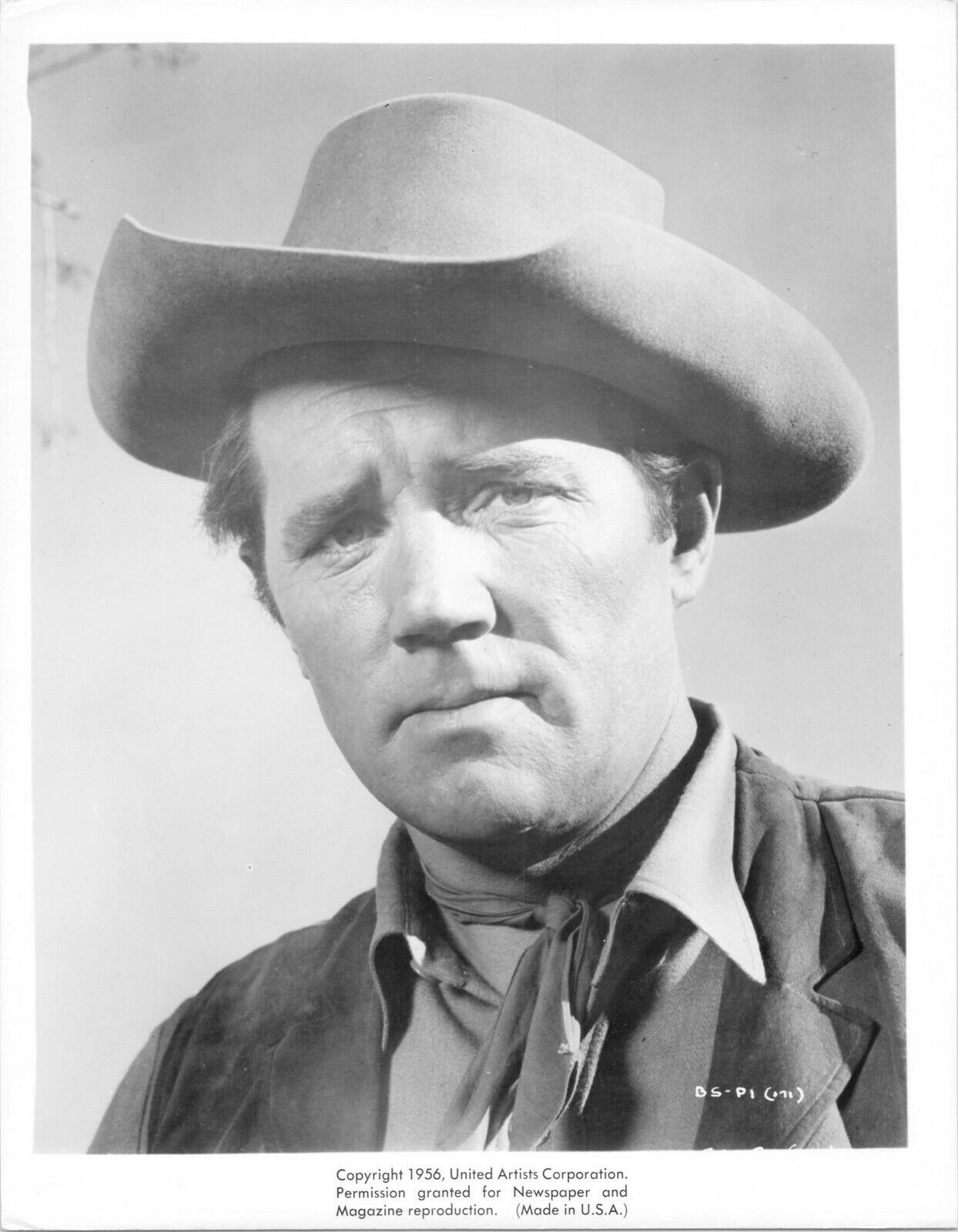 Howard Duff 1956 original 8x10 photo portrait The Broken Star ...