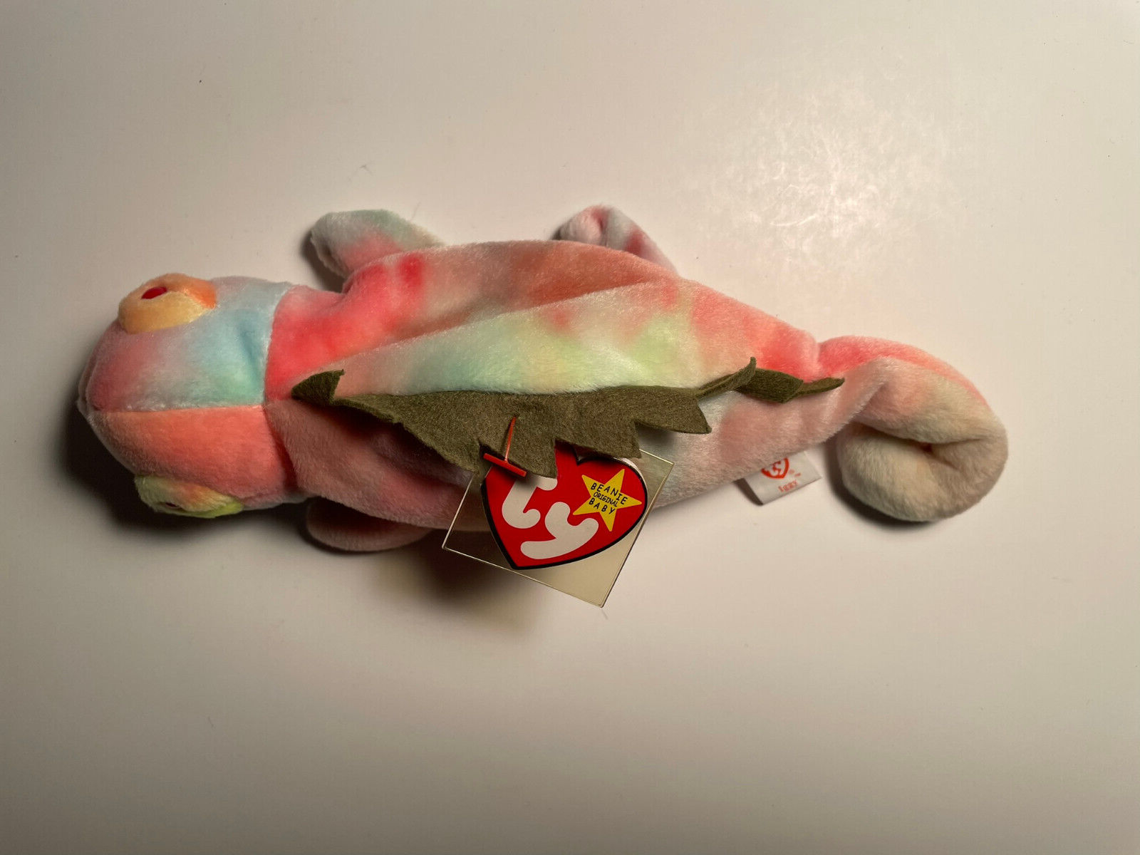 RETIRE TY IGGY THE IGUANA BEANIE BABY 1997 BABIES COLLECTIBLE ORIGINAL ...