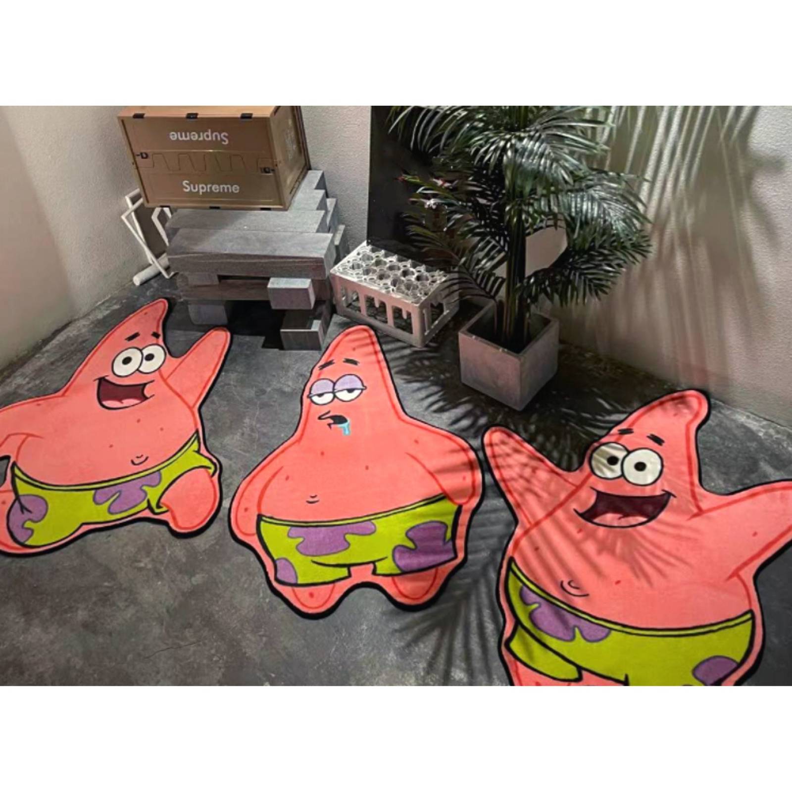 SpongeBob SquarePants rugs, cartoon Anime Patrick Star rugs, kawaii ...