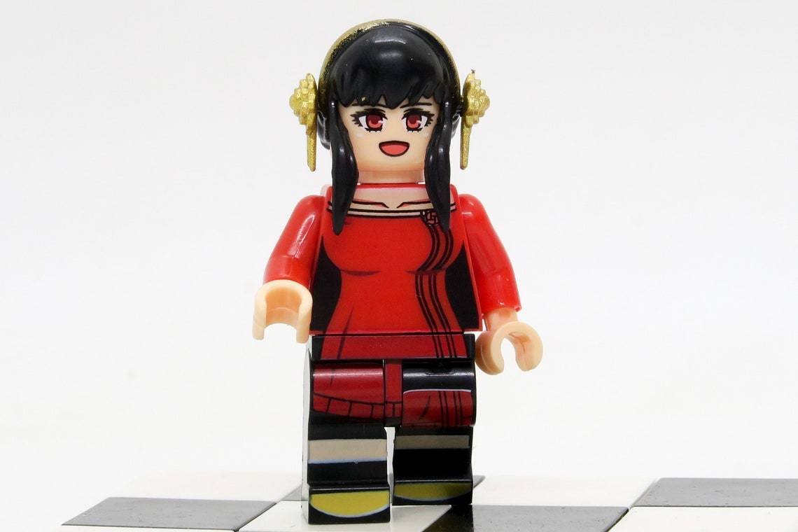 Anime Spy x Family Yor Forger (Red Dress) Custom Minifigures ...