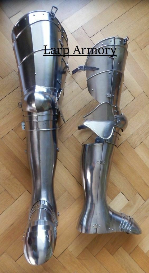 Larp Armory Medieval Renaissance Armour Leg Guard By NauticalMart ...