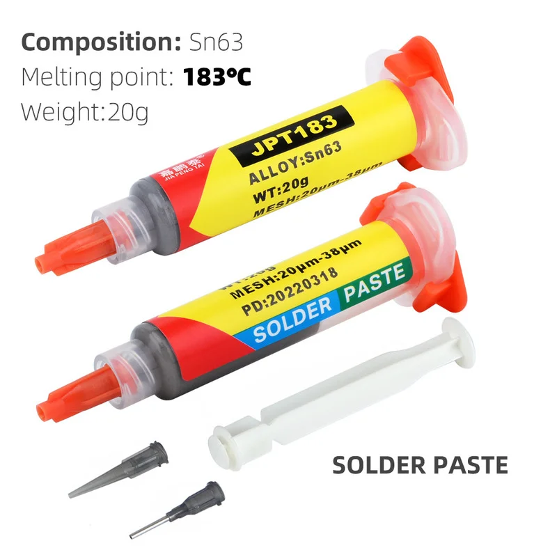 House Home Melting Point: 183 Solder Paste Needle Tube DIY Welding SMD ...
