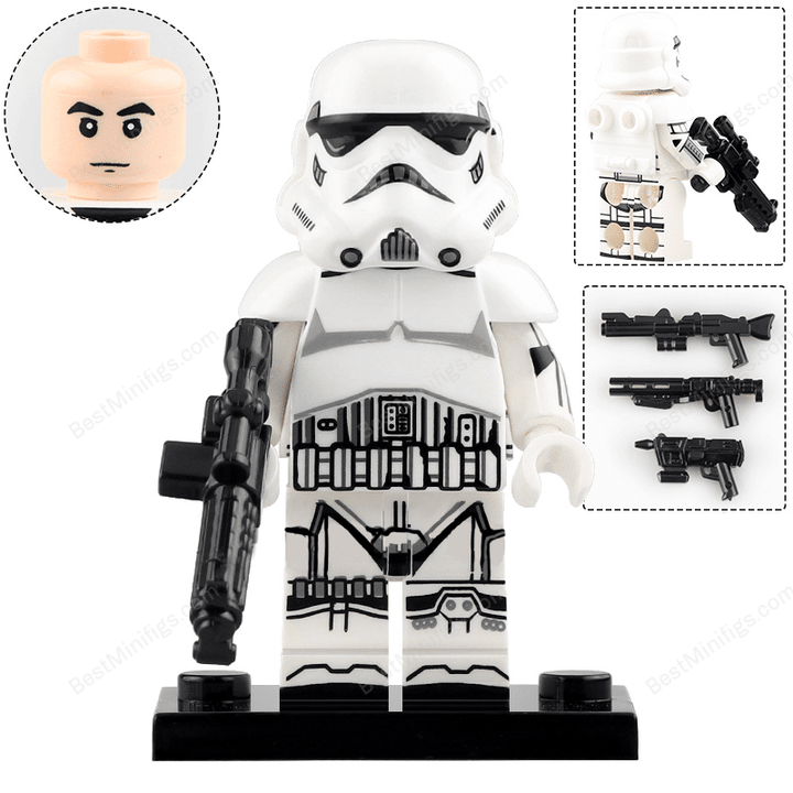 New Imperial Stormtrooper (The Mandalorian) Star Wars Minifigures Block ...