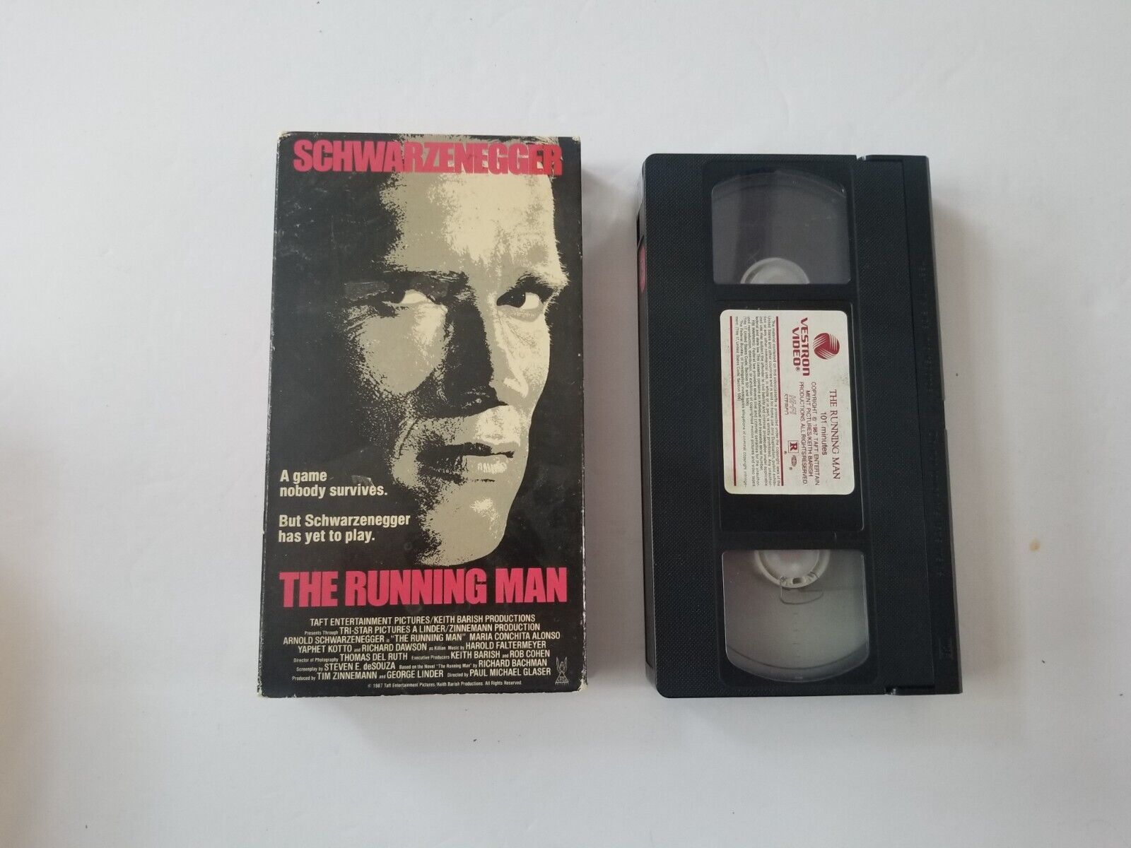 The Running Man (VHS, 1987) - VHS Tapes