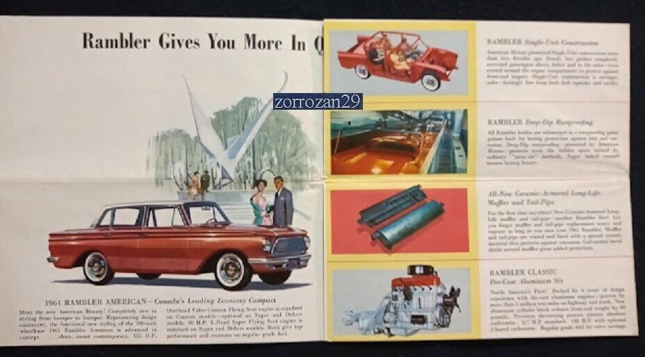 Amc Rambler American Classic Ambassador Super Custom Canada Paint | My ...