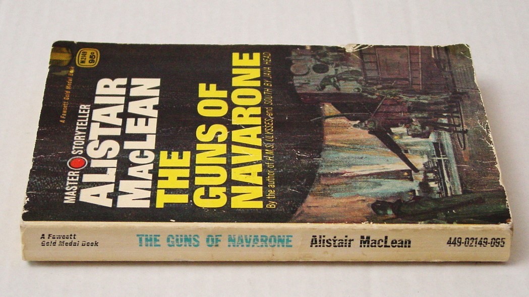 1969 Alistair MacLean The Guns of Navarone 1969 Gold Medal M2149 SC ...