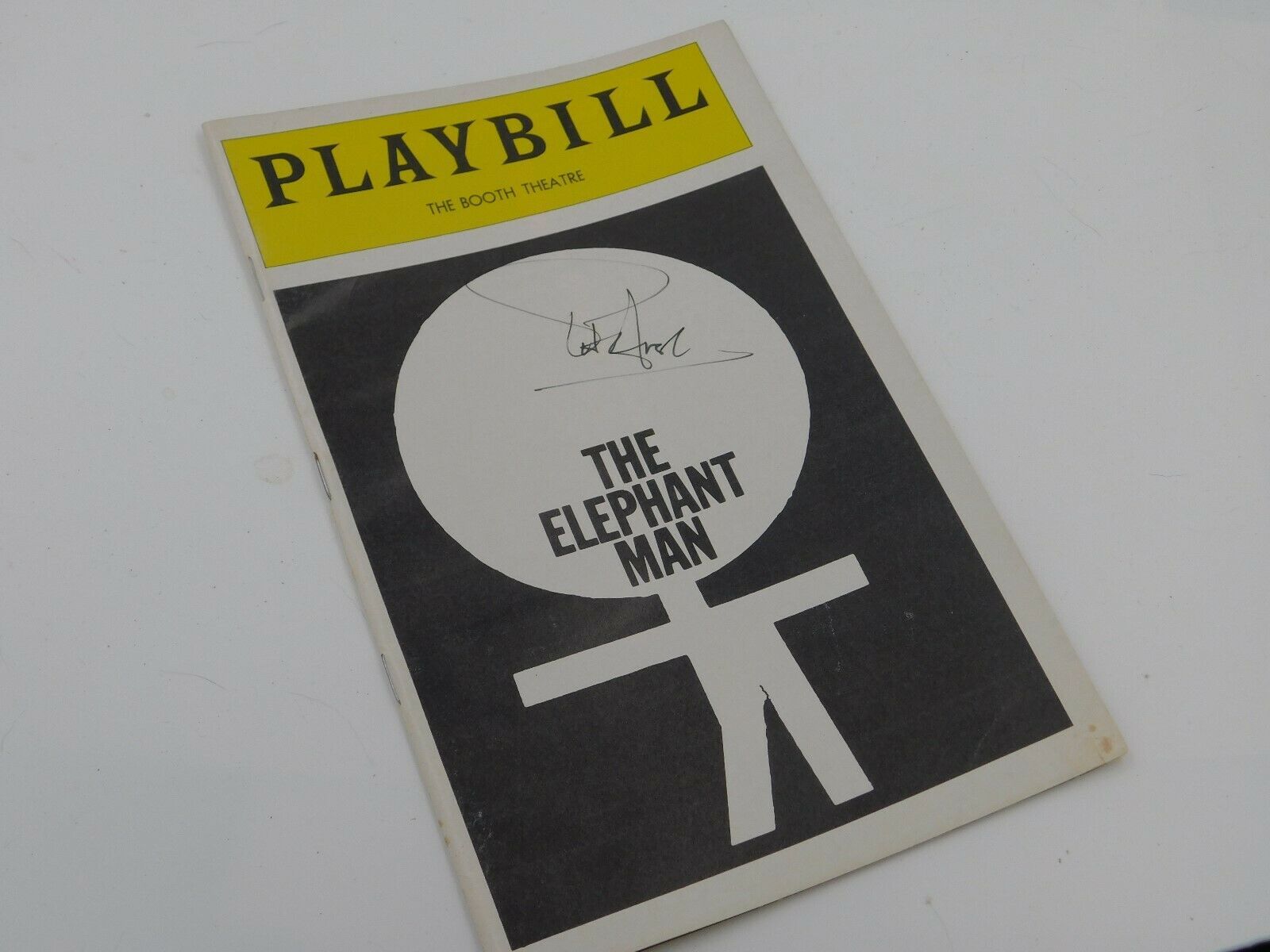Vintage 1979 The Elephant Man Playbill Signed by The Leading Actor ...