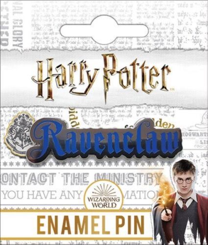 Harry Potter House of Ravenclaw Name Logo Enamel Metal Pin NEW UNUSED ...