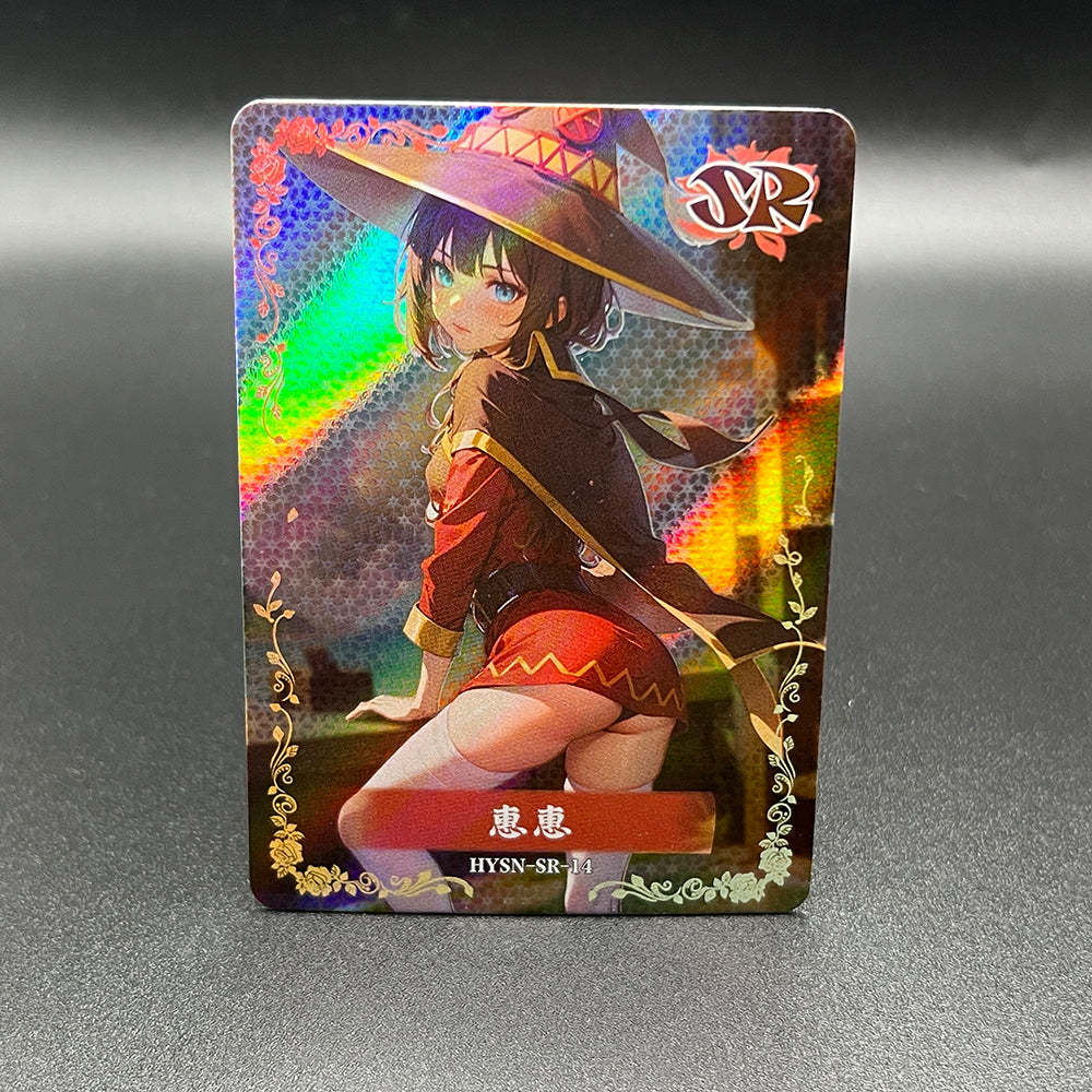 Megumin Custom Waifu Card Konosuba Gods Blessing on this Wonderful ...