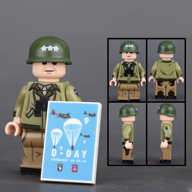 WW2 German Navy Soldiers Bradley Minifigures Weapons and Accessories ...
