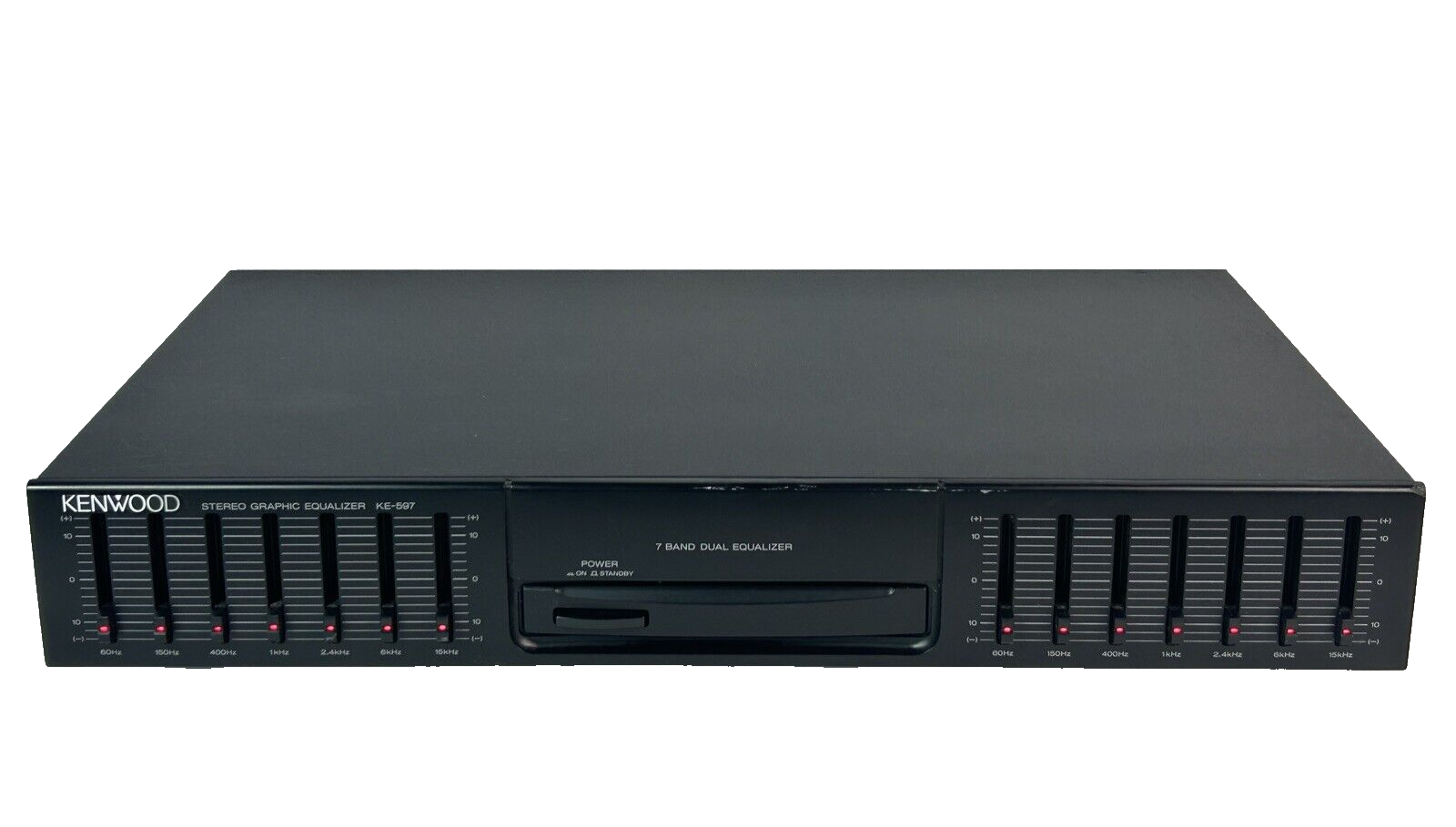 Kenwood KE-597 - 7 Band Dual Stereo Graphic Equalizer - WORKS ...