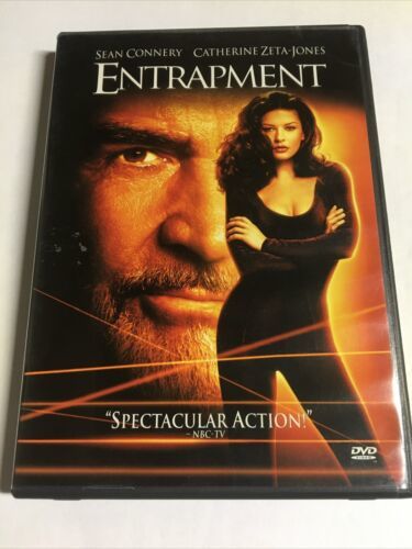Entrapment (DVD, 1999) Sean Connery Catherine Zeta Jones Rated Pg-13 ...