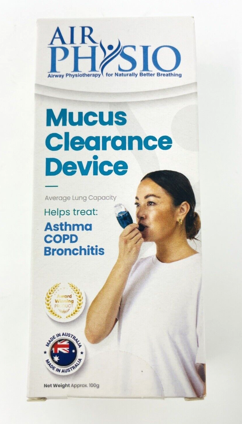 Air Physio Mucus Clearing Device Asthma COPD Bronchitis - Other Health ...