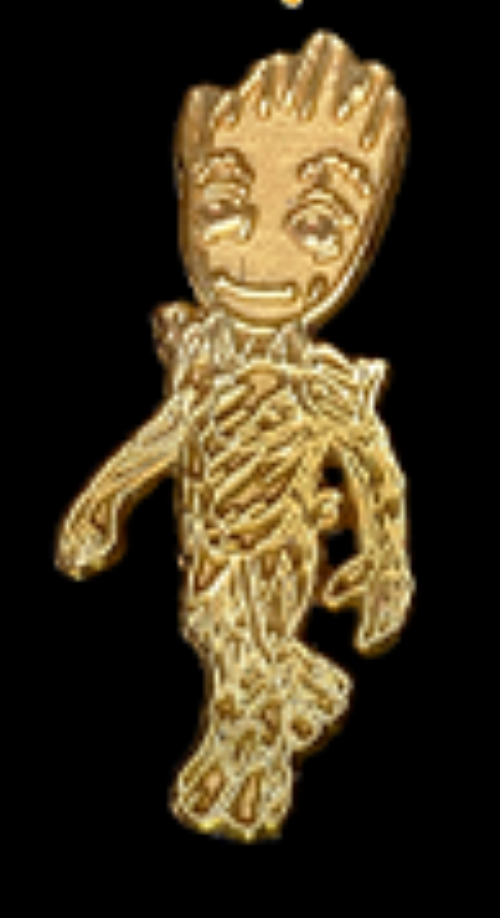 *Groot Disney Movie Club Pin VIP Anniversary Lapel Gold Tone Exclusive ...
