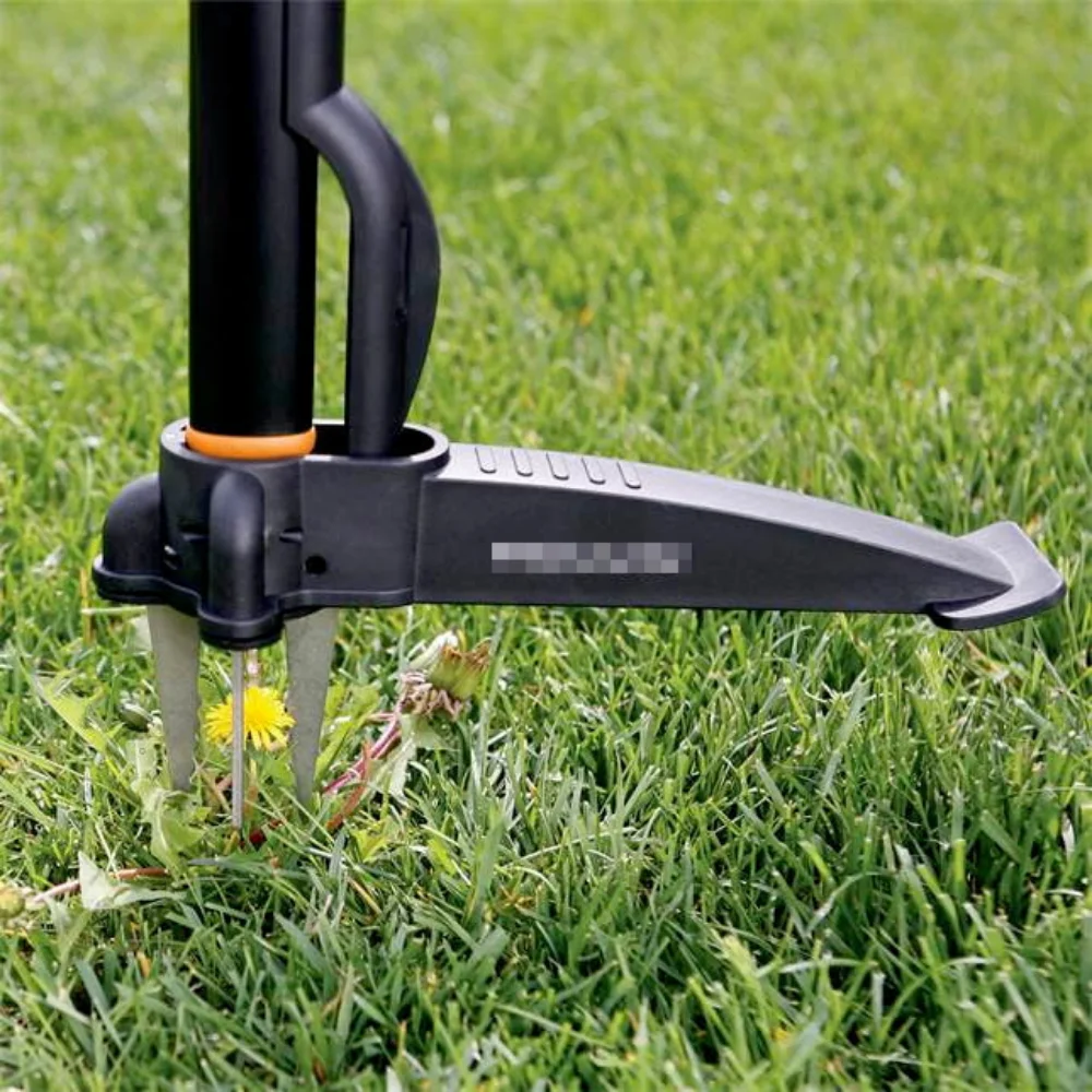 Triple-Claw Stand-Up Weeder Garden Tool, Serrated Steel Claws - Other ...