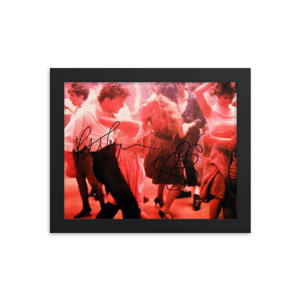 Patrick Swayze & Jennifer Grey signed movie photo Reprint - Posters ...