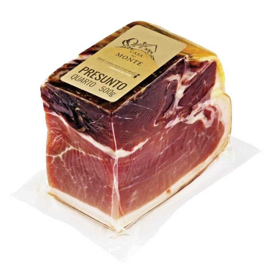Portuguese Cured Ham 500g (17.63 Oz) Vacuum Sealed Boneless Cured Pork ...