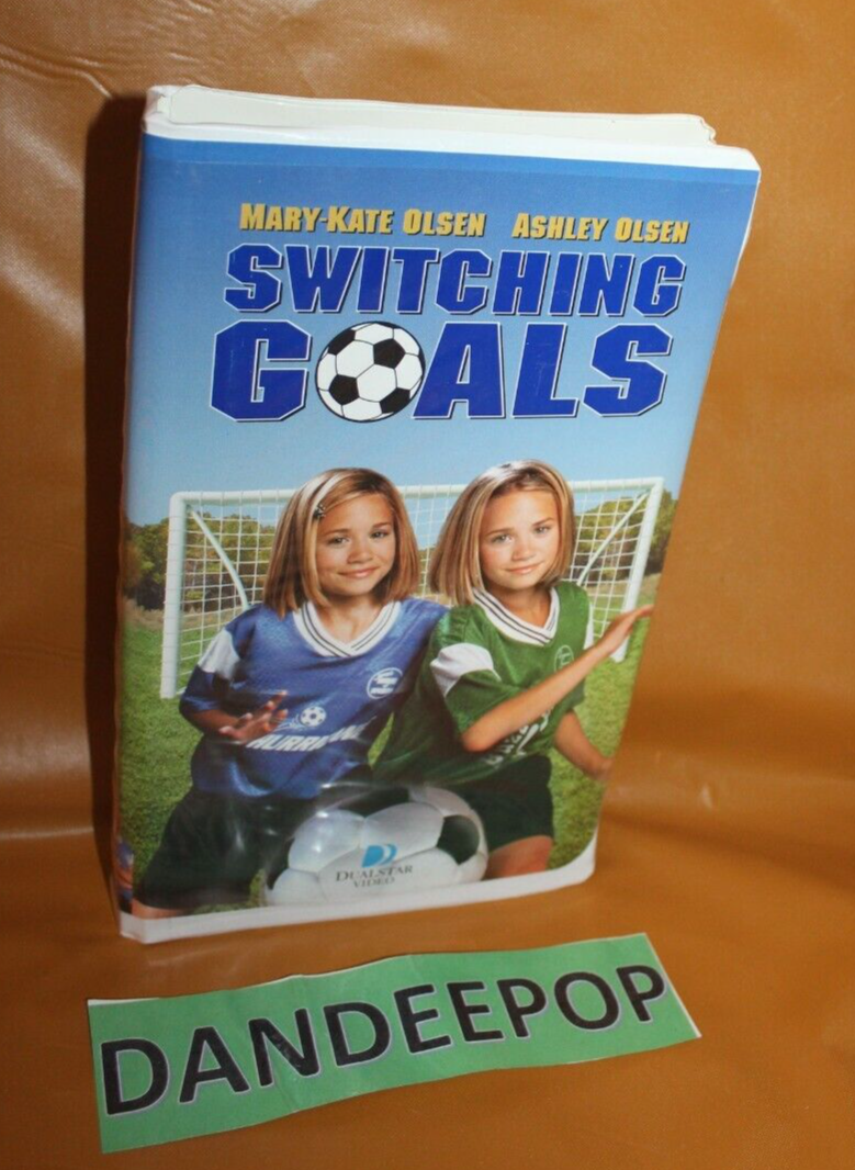Mary Kate Ashley Olsen Switching Goals VHS Movie - VHS Tapes